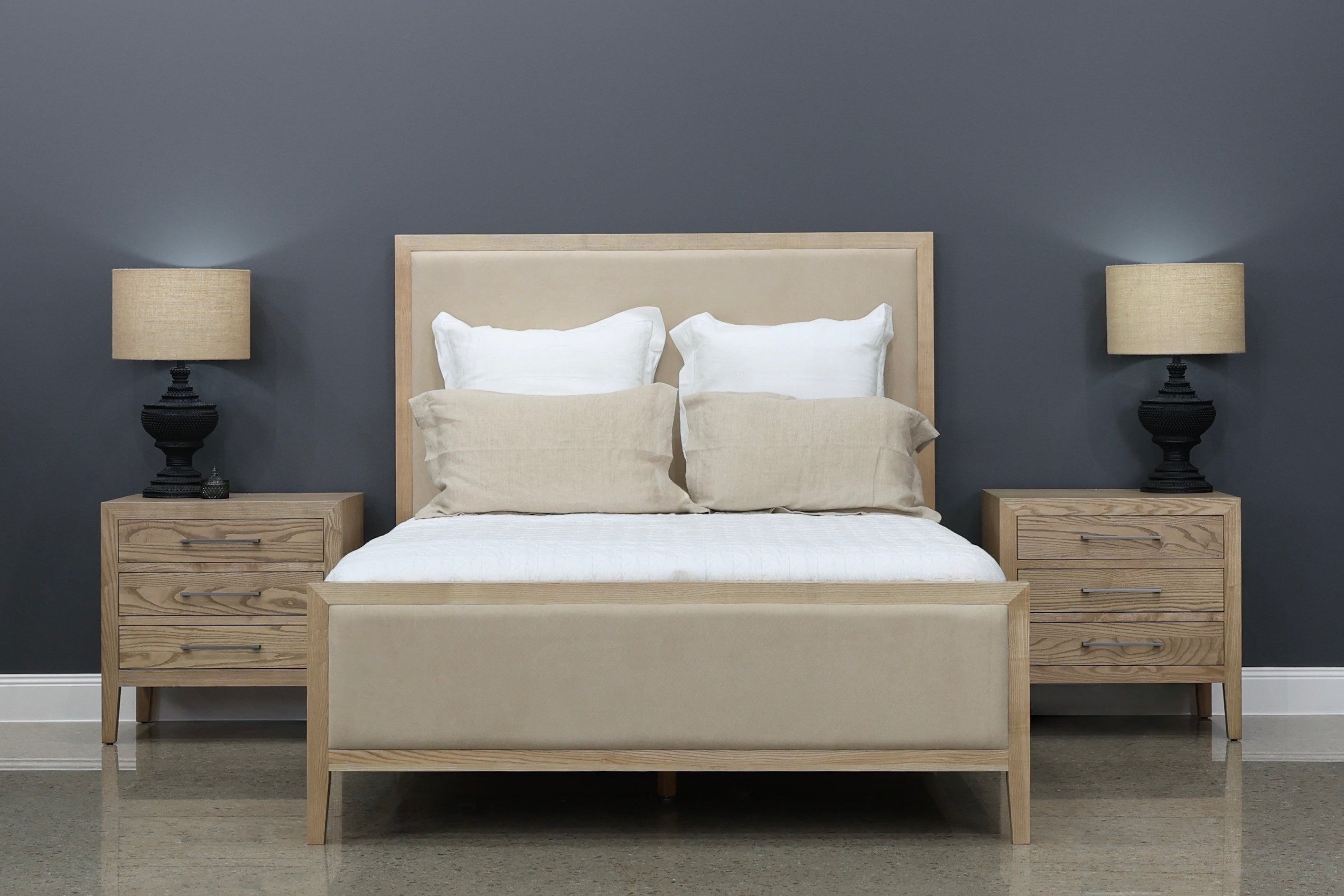 Elizabeth Bed - Natural – McPhails Furniture