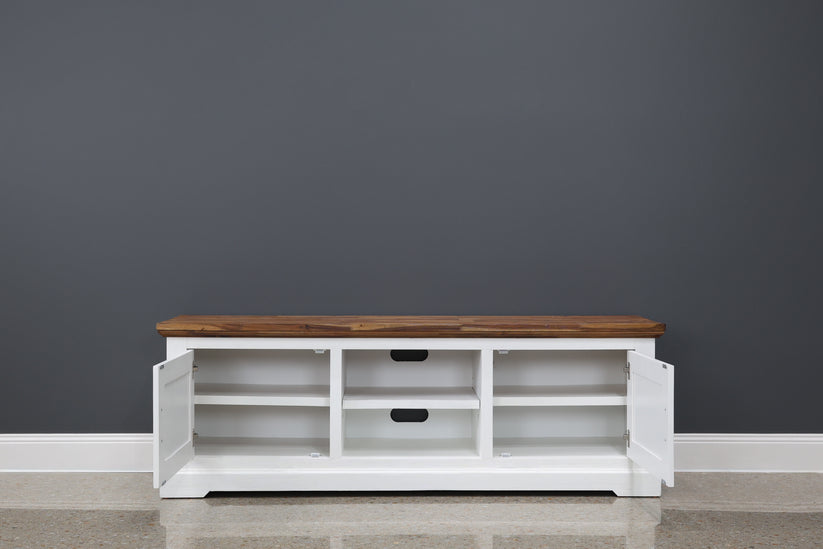 Provedore Two Tone Tv Unit - Medium w/ 2 Doors 2 Niches – McPhails ...