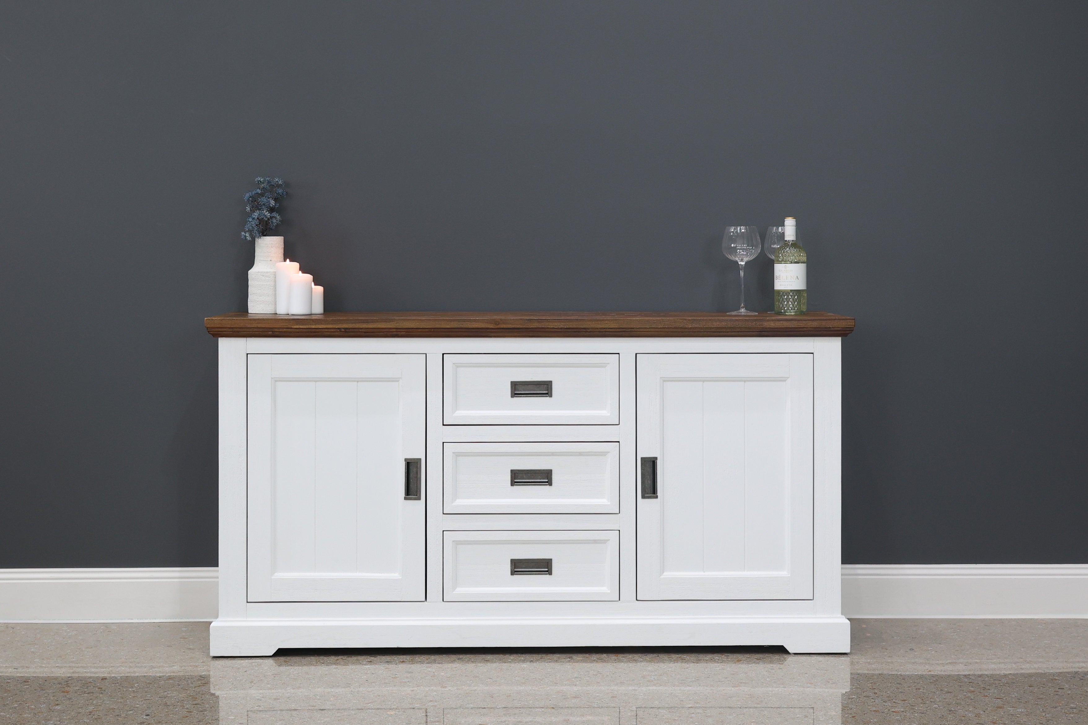 Provedore Two Tone Buffet - Medium w/ 2x Doors, 3 Drawers – McPhails ...
